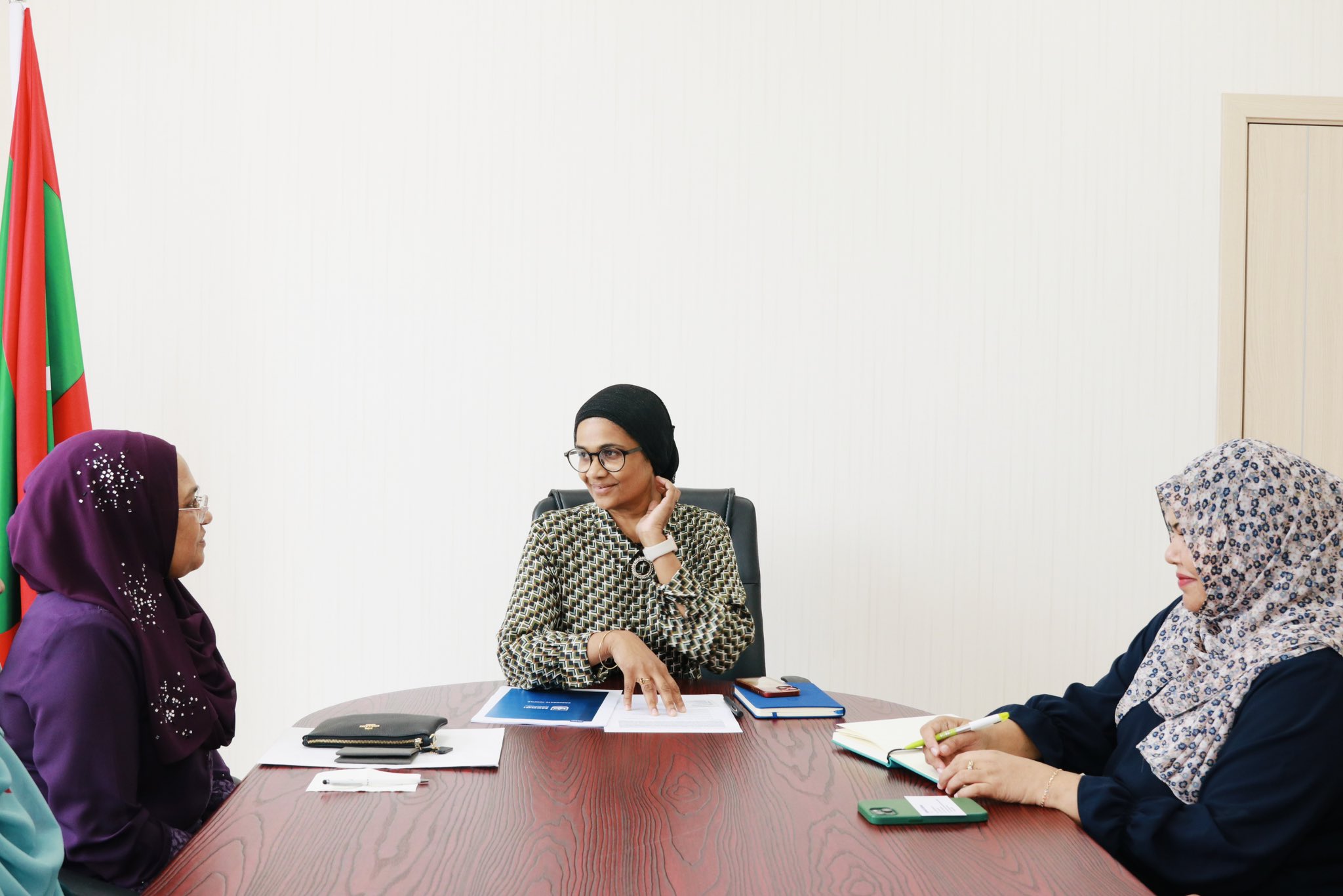 Meeting with the Minister of Higher Education, Labour and Skills Development. | MCDGI